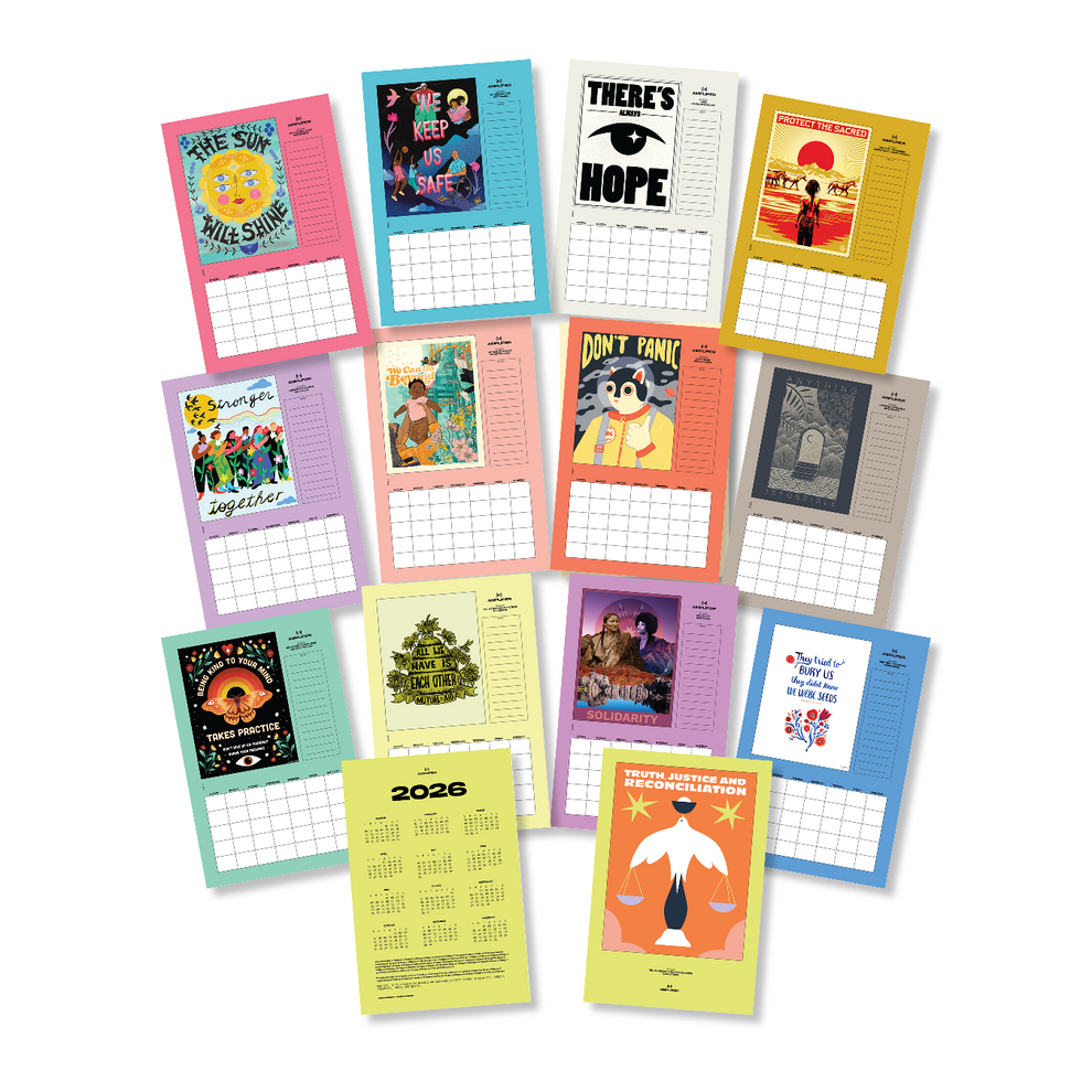 AMPLIFIER EVERGREEN MONTHLY CALENDAR – Amplifier Store
