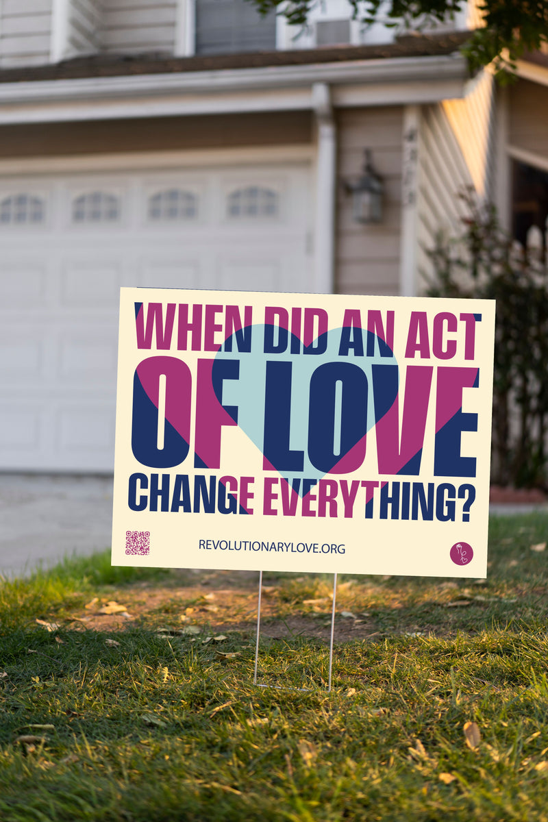 Revolutionary Love Lawn Sign – Amplifier Store