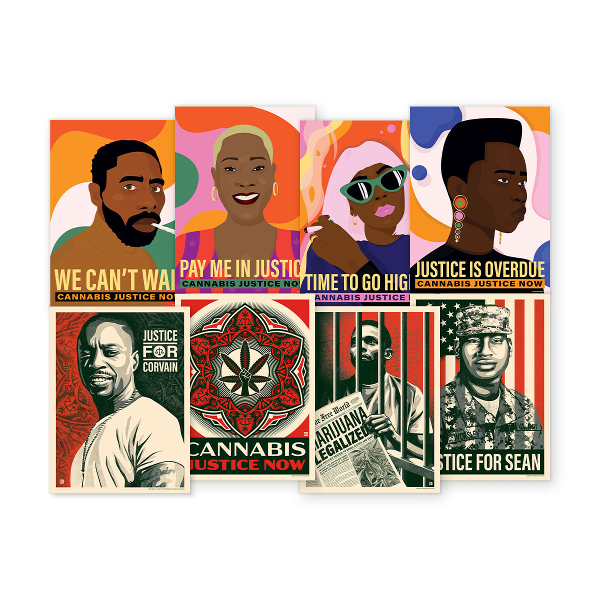 CANNABIS JUSTICE NOW POSTER PACK – Amplifier Store