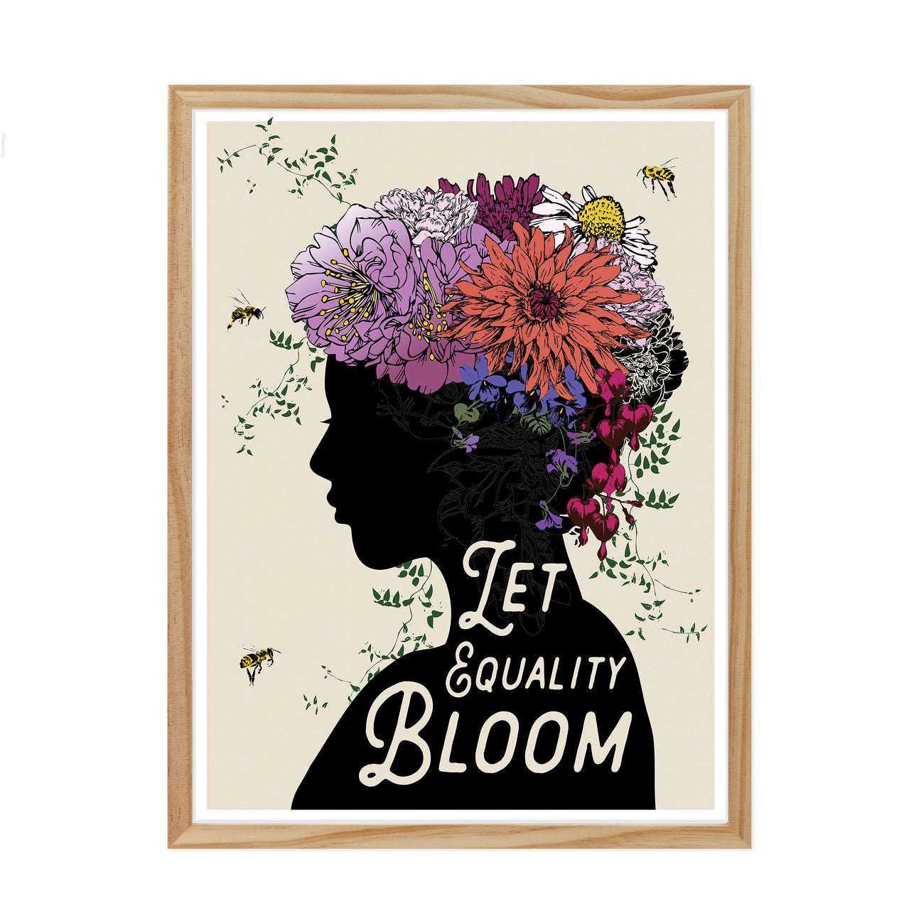 LET EQUALITY BLOOM FINE ART PRINT – Amplifier Store