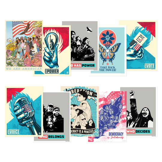 REALIZING DEMOCRACY POSTER PACK – Amplifier Store